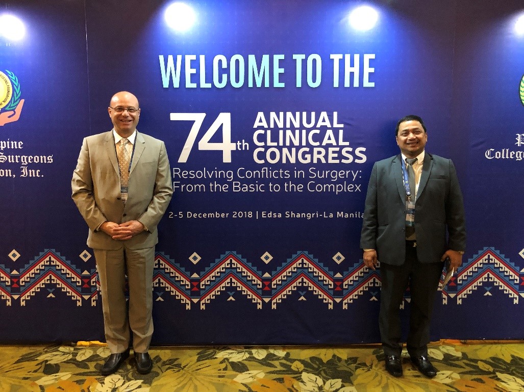 Dr. Maher A. Abbas invited to the Philippine College of Surgeons 74th ...